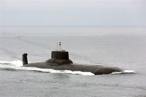 Typhoon Submarine 87019 1700 Russian Navy Typhoon Class Submarine