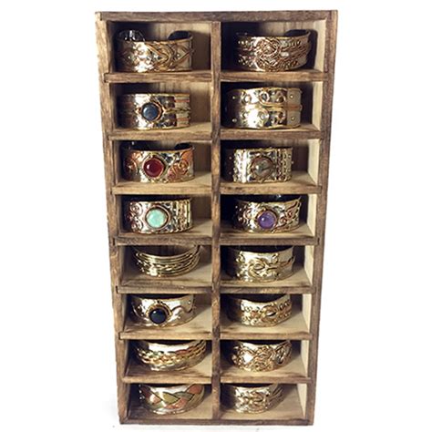Cuff Bracelet Vertical Displays
