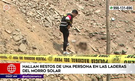 Chorrillos Hallan Restos óseos En El Morro Solar
