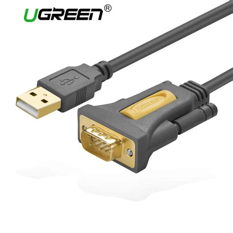 Ugreen USB To RS COM Port Serial PDA DB Pin Cable Adapter Prolific Pl For Windows