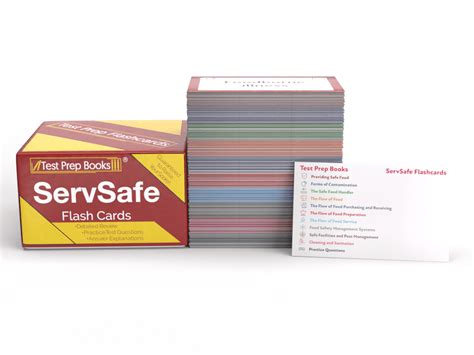 Servsafe Manager Study Cards Servsafe Food Manager Certification Exam