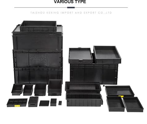 Esd Pcb Storage Box Conductive Plastic 420310150mm Pp Esd Pcb Anti