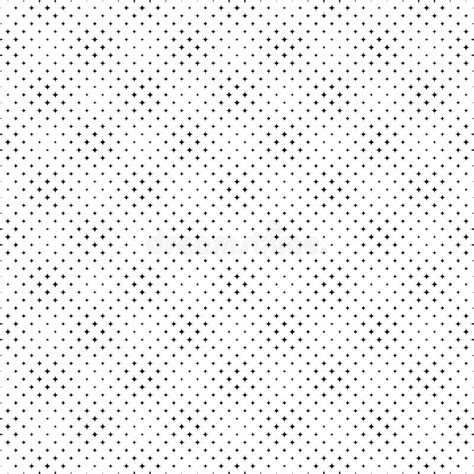 Monochrome Abstract Seamless Star Pattern Background Design Stock Vector Illustration Of