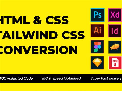 A Converting Figma To Htmlcss Psd To Htmlcss Upwork