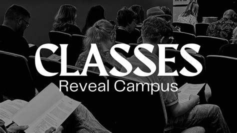 Classes Reveal Church