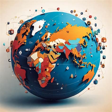 Premium Photo Internet Of Things Cloud Computing Design Concept With Icons Digital Network