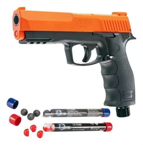 Pistola Traumática Y De Gas Pimienta T4e Hdp50 De 25 Joules Naranja 12