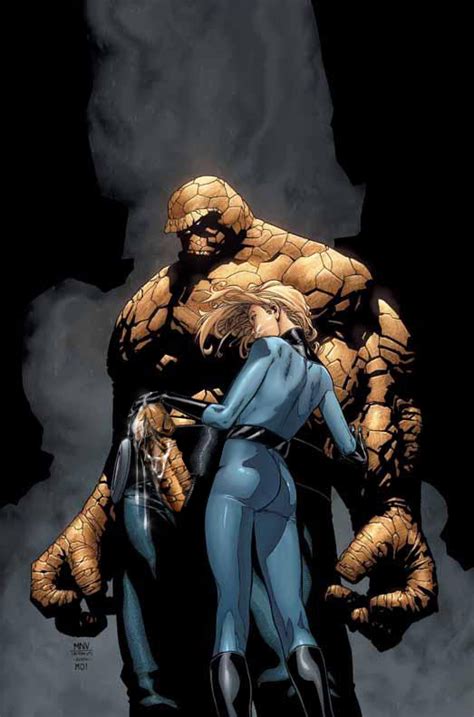 Rule 34 Ben Grimm Edit Fantastic Four Female Human Invisible Woman Male Mark Morales Marvel