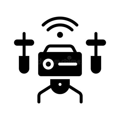 Intelligent Drones Enhanced With Ai For Smart Applications Stock Vector