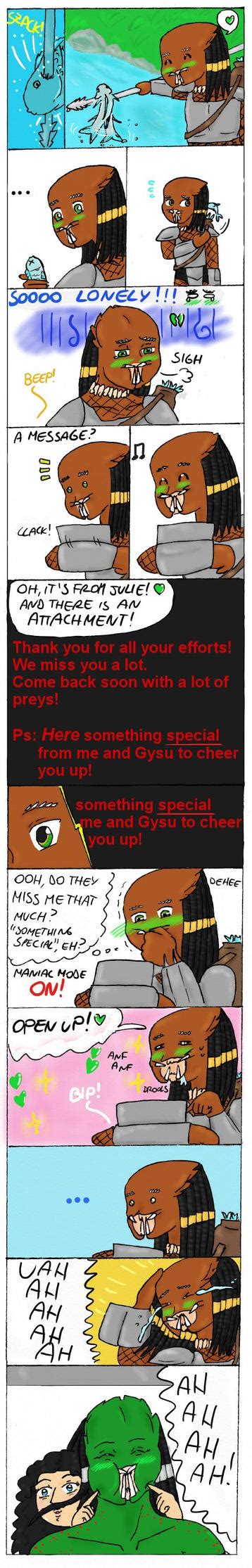 Pred Love Predator Of The Month Regrets By Illydragonfly On Deviantart