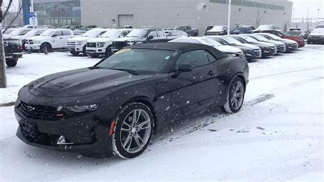 2019 Camaro 2lt Rs Convertible Youtube