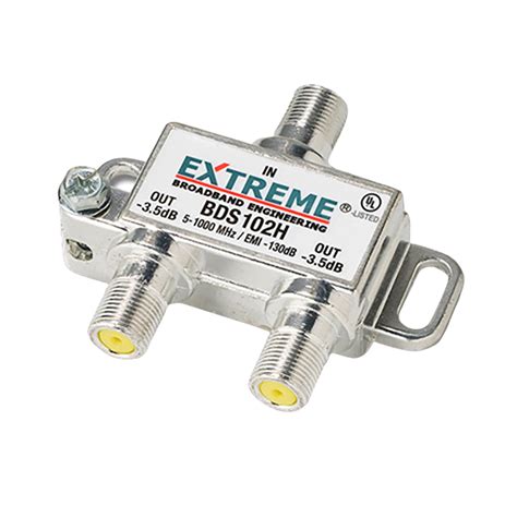 Amphenol Extreme 2 Way Universal Digital 1ghz Coaxial Cable Tv Internet