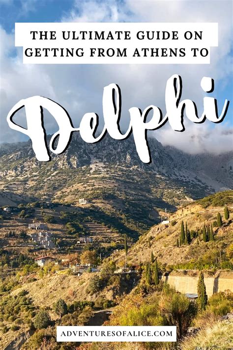 Athens To Delphi How To Visit And Is It Worth It Adventures Of Alice