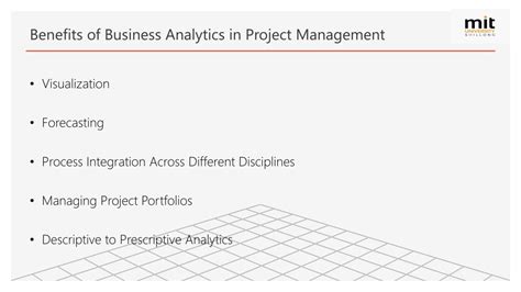 Ppt Business Analytics In Project Management Powerpoint Presentation