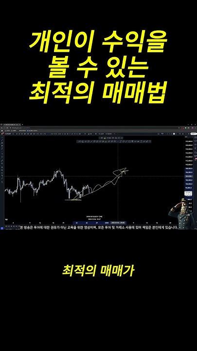 개인이 수익을 볼 수 있는 최적의 매매법 Youtube