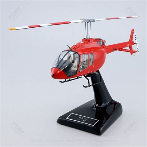 Custom Bell 505 Jet Ranger X Wooden Model Hb Xsx Handcrafted