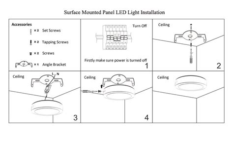 Surface Mounted Led Panel Light Round Φ300mm 24w 2500lm Osledercom