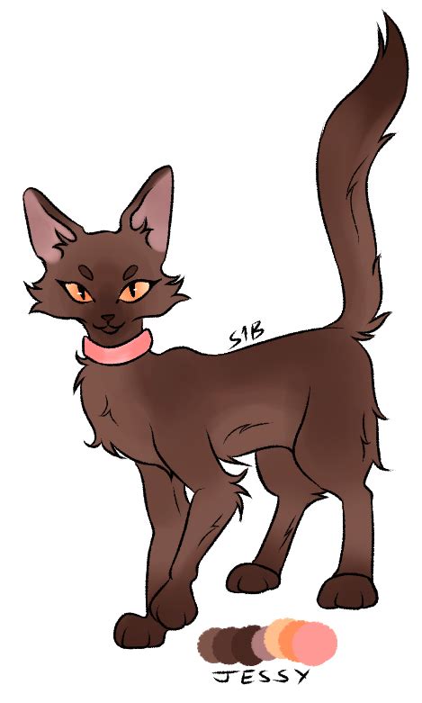 Jessy Warrior Cat Design By Sweet1breeze On Deviantart