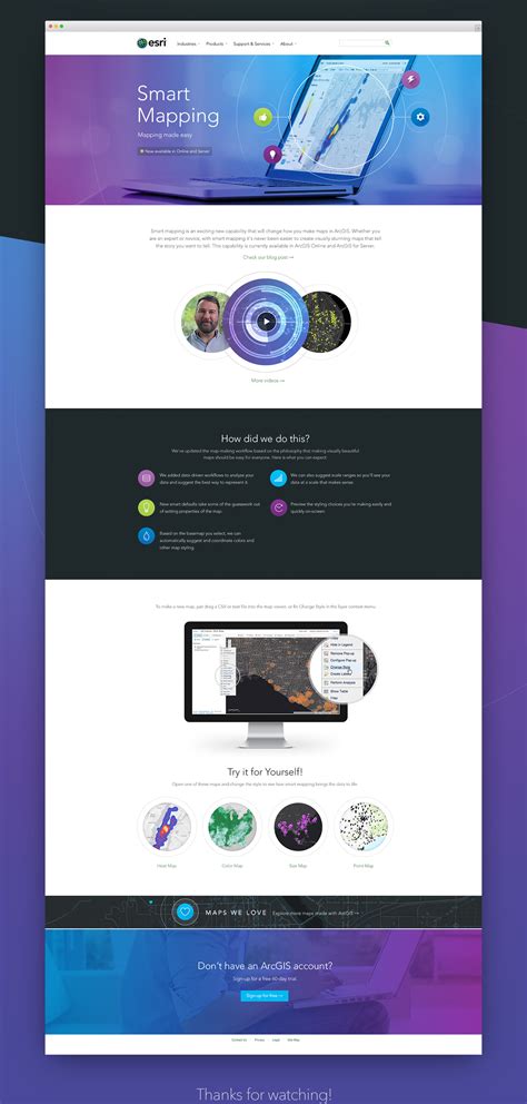 Arcgis Smart Mapping Behance