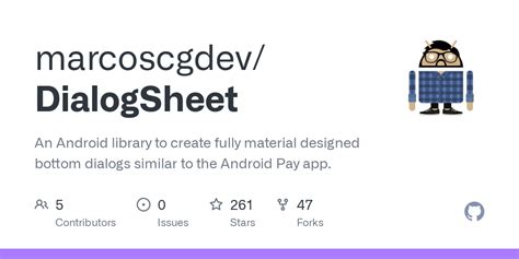 Github Marcoscgdevdialogsheet An Android Library To Create Fully Material Designed Bottom