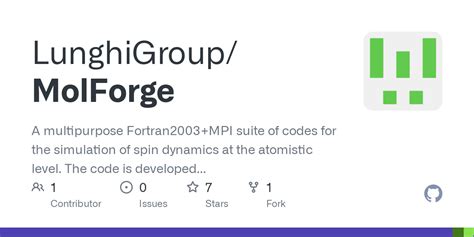 Github Lunghigroupmolforge A Multipurpose Fortran2003mpi Suite Of Codes For The Simulation