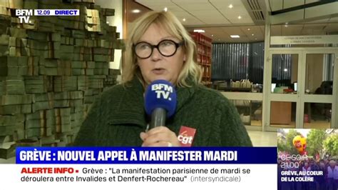 Retraites La Secrétaire Confédérale De La Cgt Appelle Le Premier