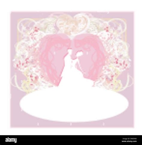 Wedding Dancing Couple Background Stock Vector Image And Art Alamy