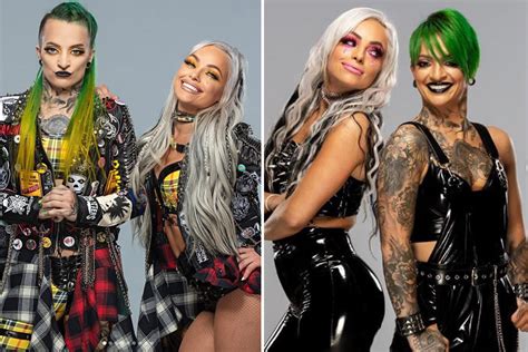 Wwe Duo Riott Squad Including Ruby And Liv Morgan Show Off Dramatic New