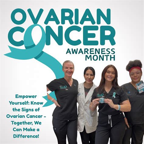 💚 Ovarian Cancer Awareness Month Know The Signs Share The Story Save