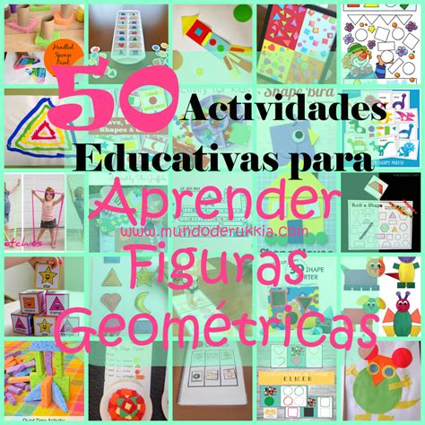 50 Actividades Educativas Para Aprender Figuras Geométricas