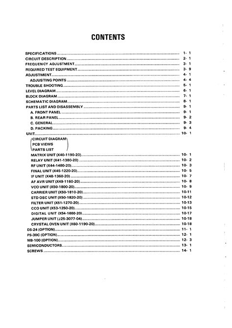 Service Manual For KENWOOD TRC 60 Download