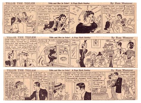 Tillie The Toiler By Russ Westover 27 Daily Comic Strips Complete