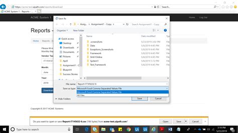 Assignment 2 While Trying To Save Download Reports As Xlsx And Open The File Saying As