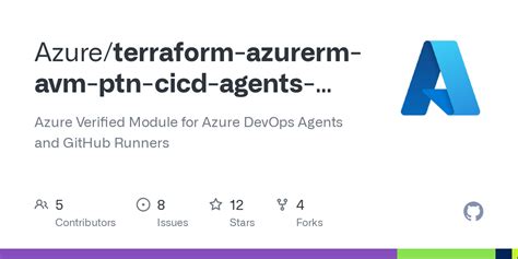 Github Azureterraform Azurerm Avm Ptn Cicd Agents And Runners Azure Verified Module For