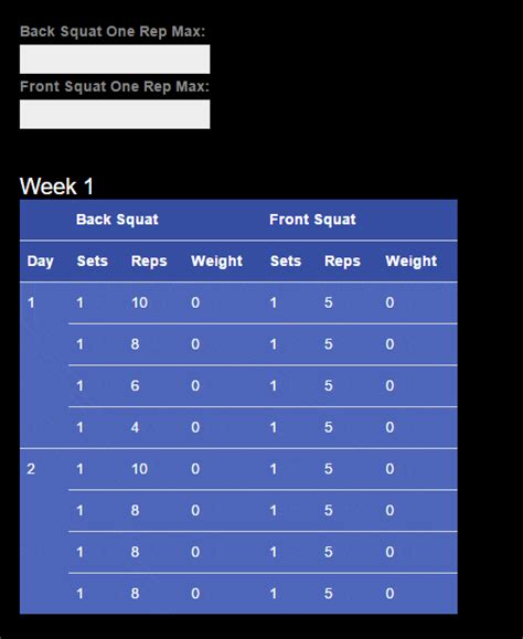 프로그램 소개 Hatch Squat 프로그램 중급자대상 스쿼트특화 네이버 블로그