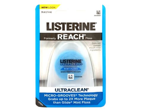 Listerine Ultraclean Mint Floss 30 Yards Each