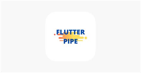 Flutter Pipe On The App Store