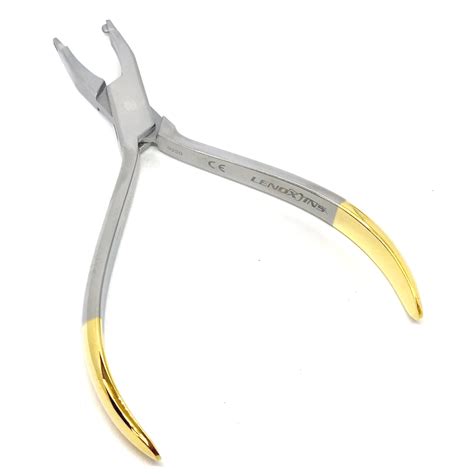 Dental Orthodontic Retainer Invisible Clear Aligner Plier Horizontal Dimple