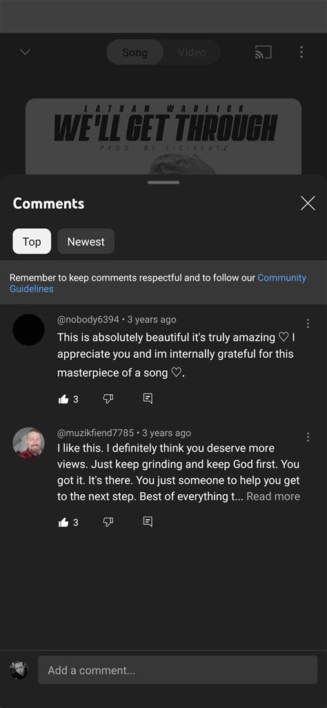 For Better Or Worse The YouTube Music Comment Section Is Officially Rolling Out