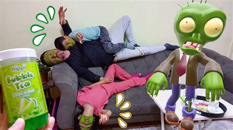 Olamazzombİnİn YeŞİl İÇeceĞİnİ İÇtİk Ve Olanlar Oldu بابا جاب لي بالون