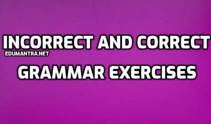Omission Editing In English Grammar From Class To With Answers