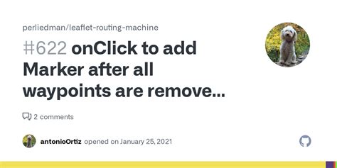 Onclick To Add Marker After All Waypoints Are Removed Fires Only After Second Click · Issue 622