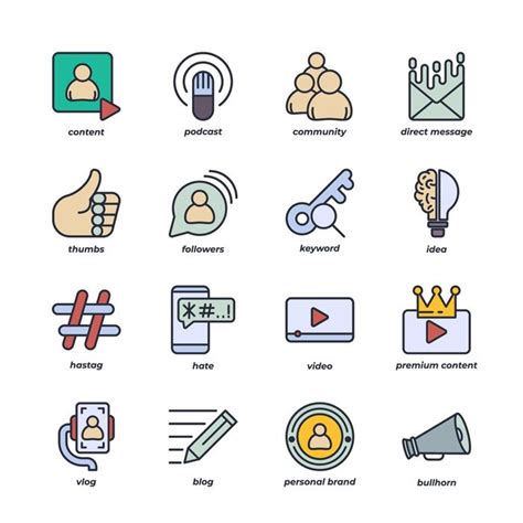 Colorful Icons Vector Art Icons And Graphics For Free Download