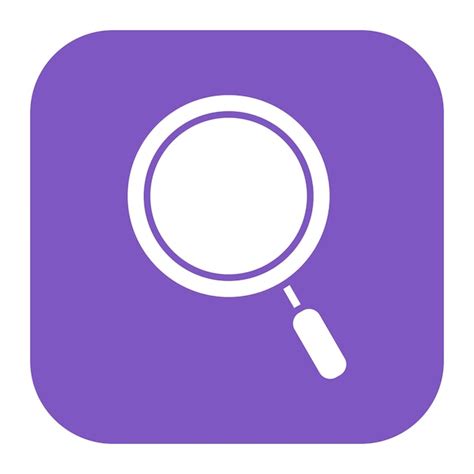 Premium Vector Magnifying Glass Vector Illustration