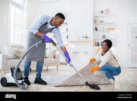 Man House Cleaning