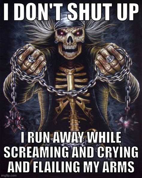 Badass Skeleton Imgflip