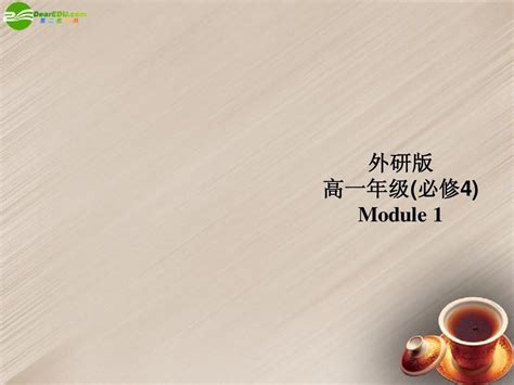 高中英语 Module 1 New Words And Expressions课件 外研版必修4word文档在线阅读与下载无忧文档