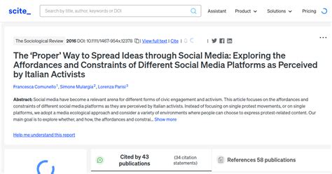 The ‘proper Way To Spread Ideas Through Social Media Exploring The