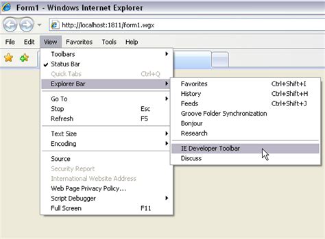 Visual Webgui Menustrip Display Arrow Warfiln