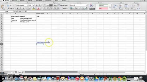 How To Use The Hyperlink Formula In Excel Youtube